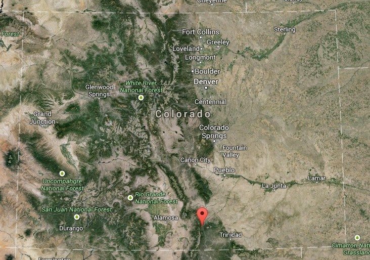 Cuchara Colorado Map