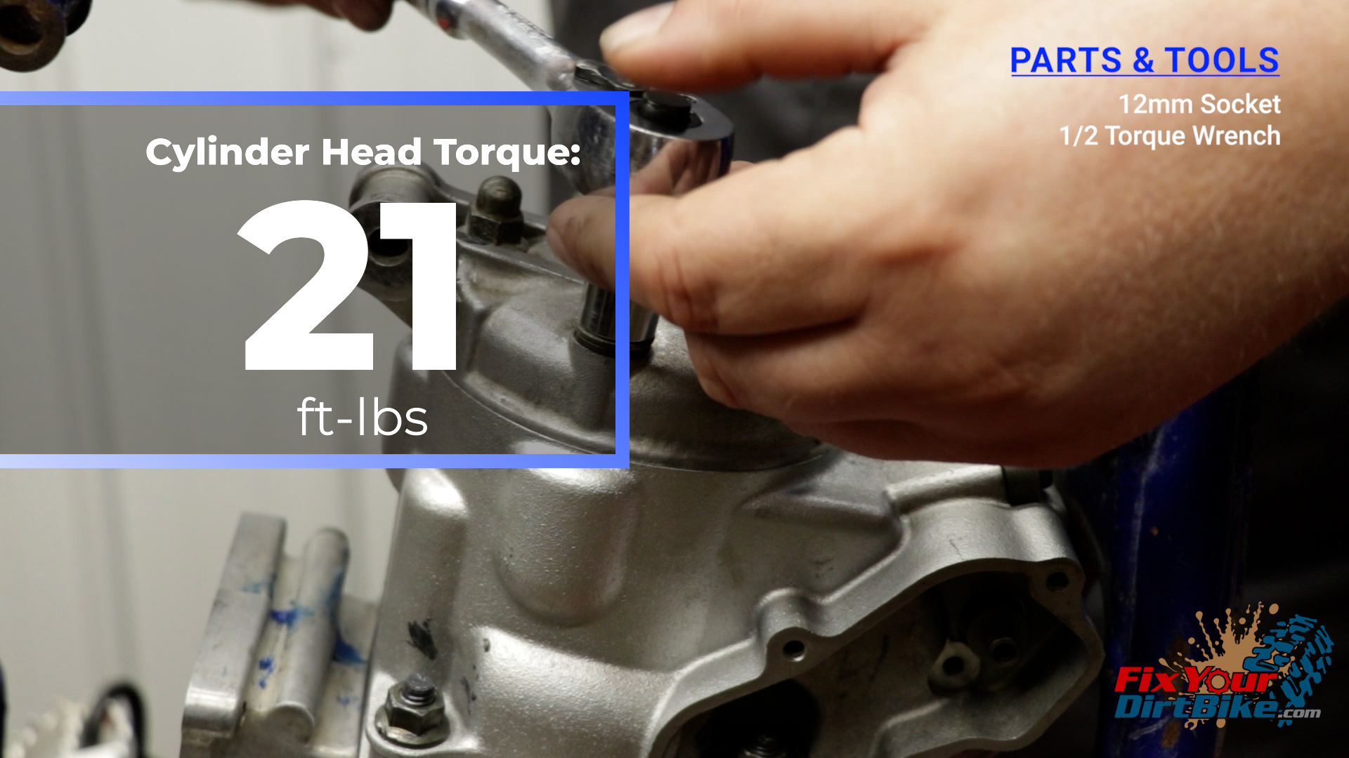 94-01 Yamaha YZ125 Cylinder Head Installation Guide