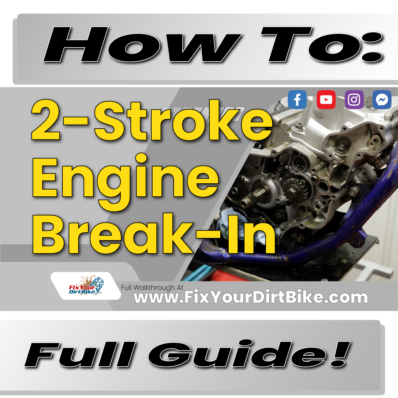 How To - 2-stroke Engine Break In | Fix Your Dirt Bike